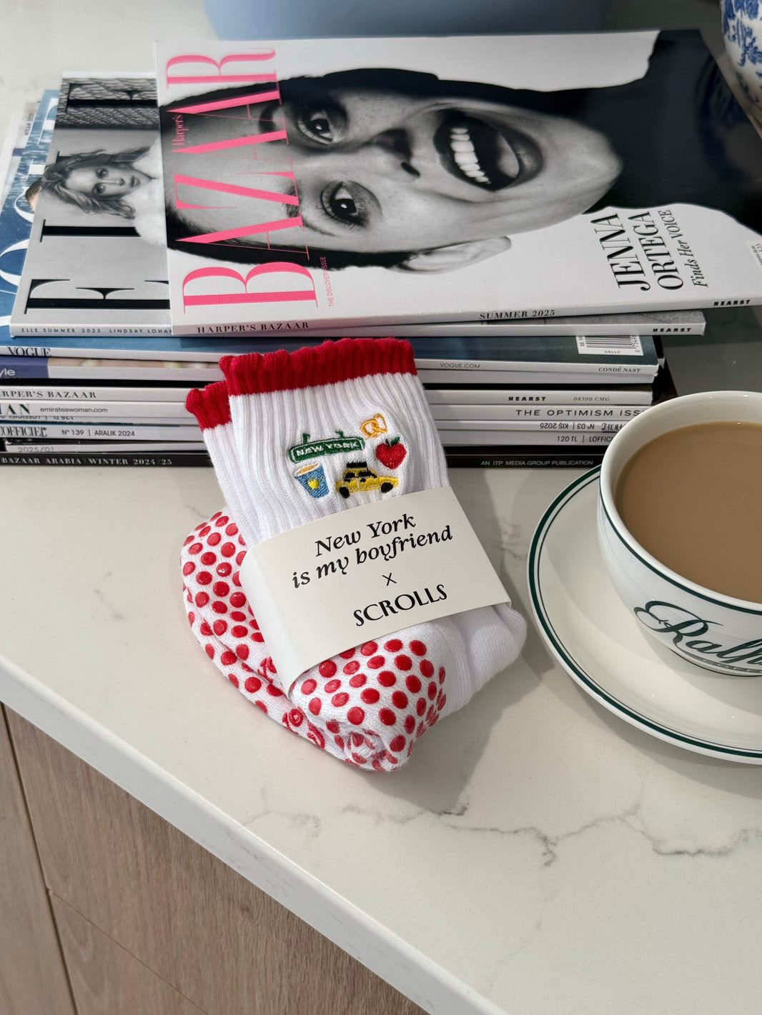 Pilates Grip Socks – SCROLLS